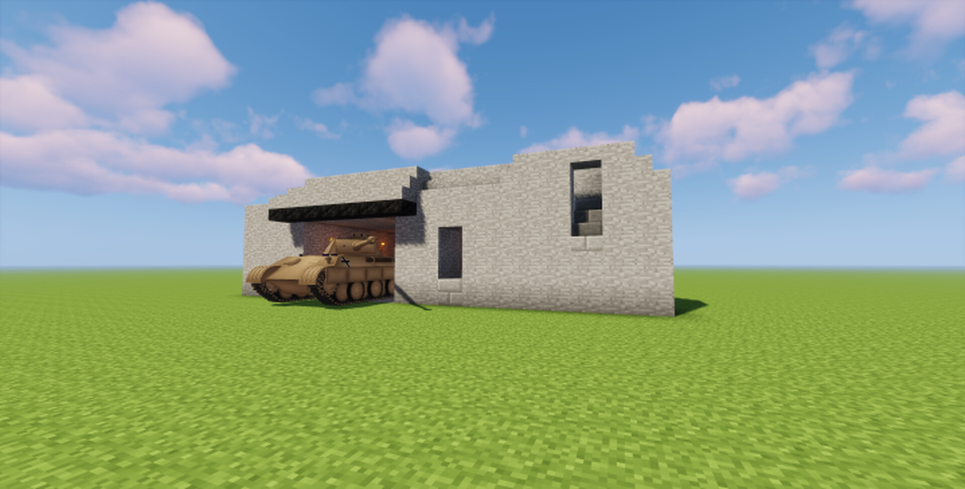 [Schematic][1.16.5+/1.7.10(modded)]Regelbau 602 WW2 bunker (1/1 scale ...