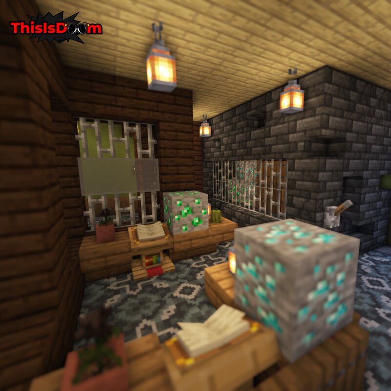 Wild West Bank (Build and Litematic) Minecraft Map