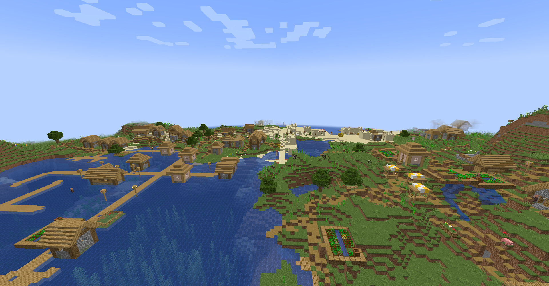 More village Minecraft Map