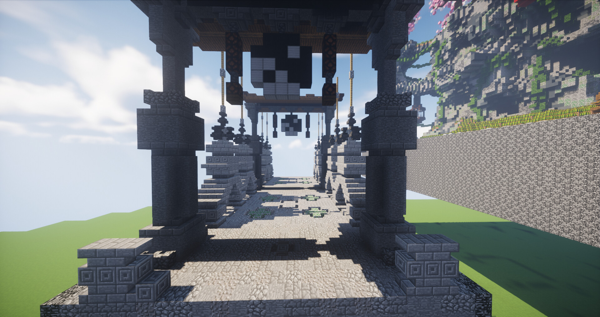 Oriental HCF Spawn & Road | 1.8+ Minecraft Map