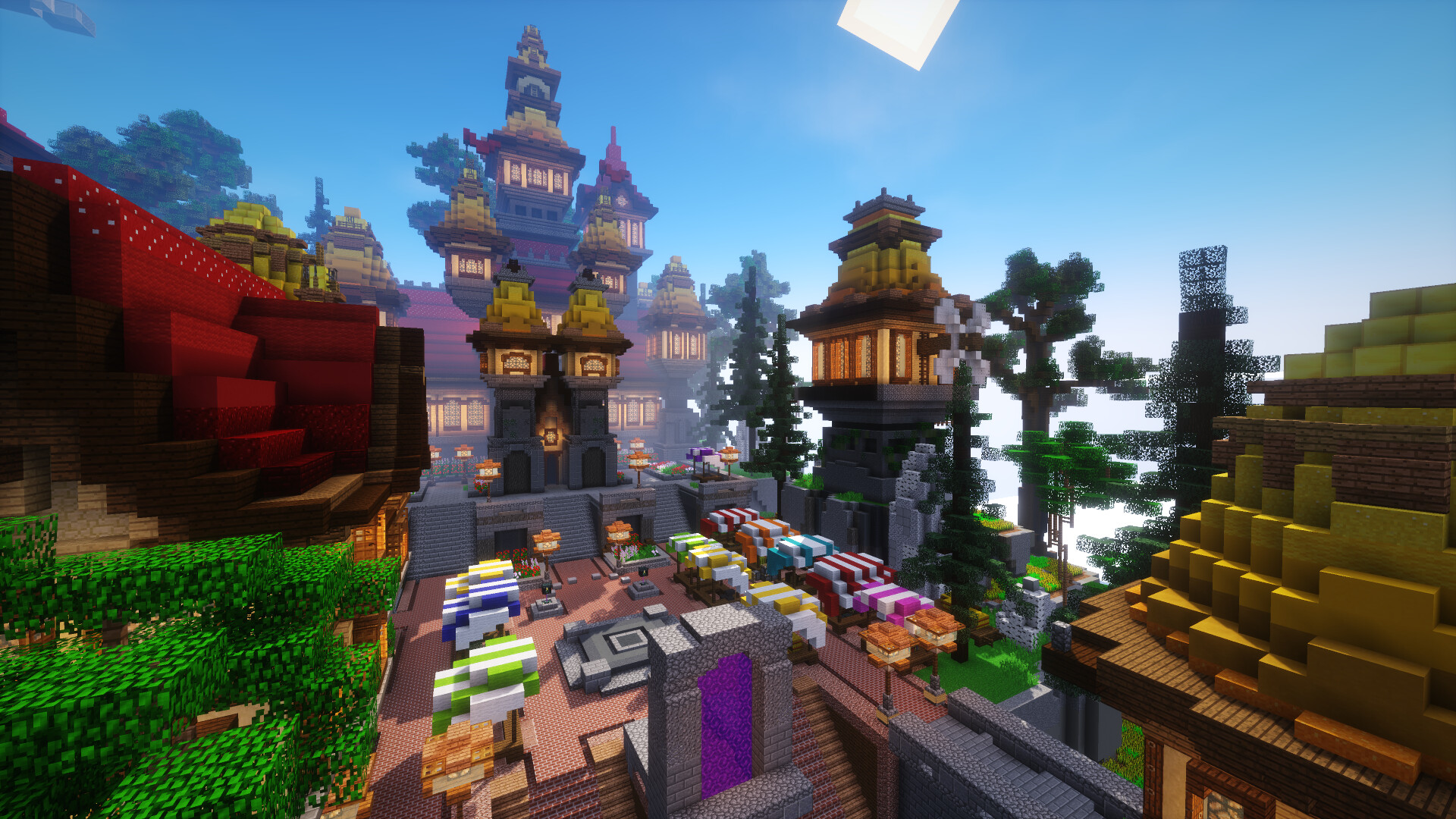 Marketplace Town Minecraft Map