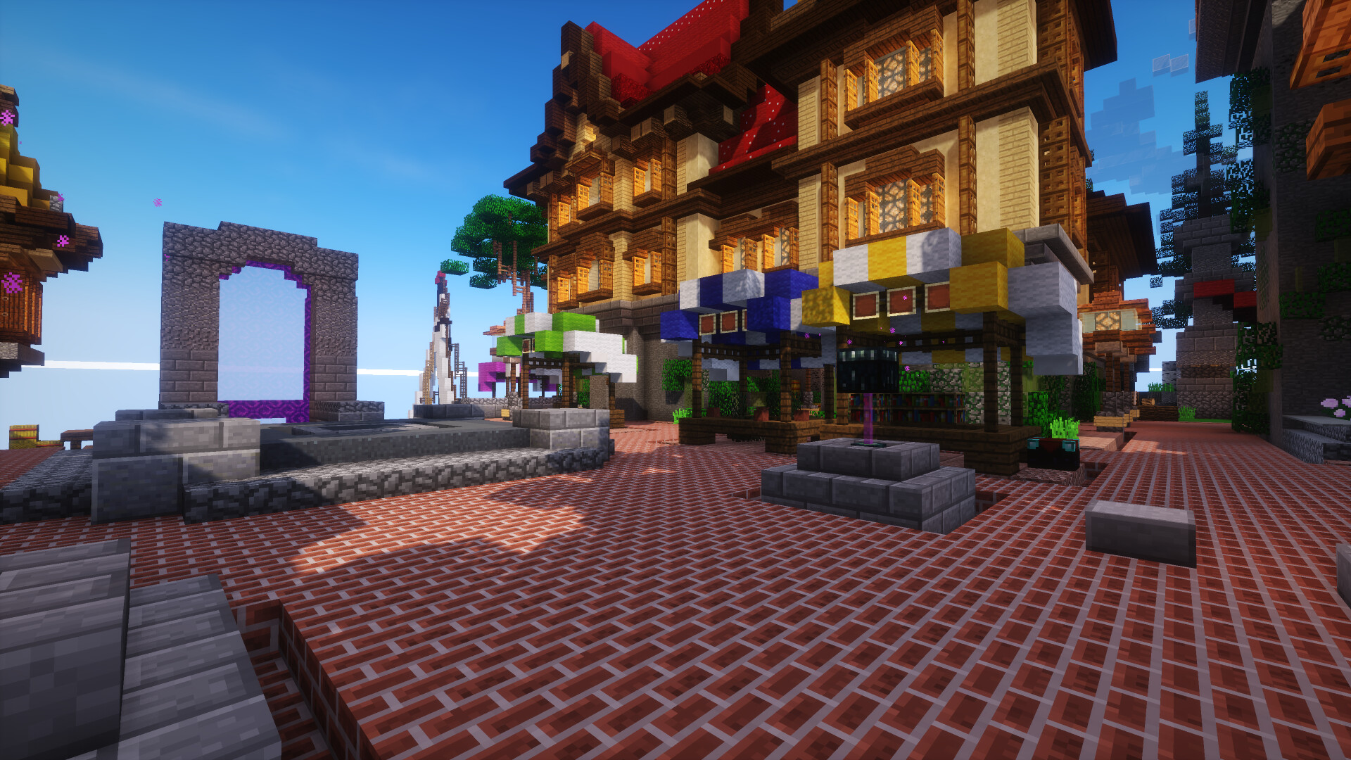 Marketplace Town Minecraft Map