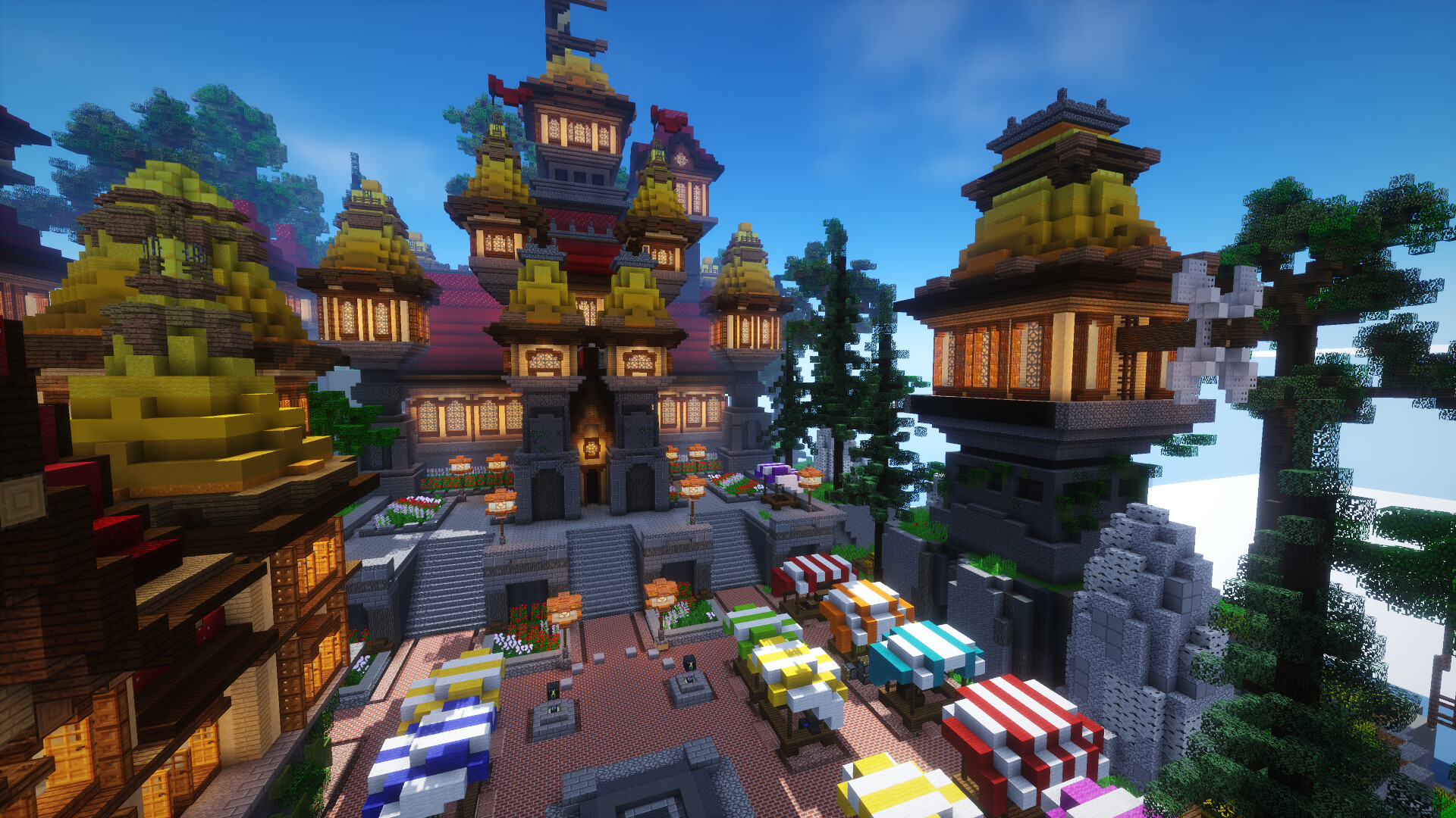 Marketplace Town Minecraft Map