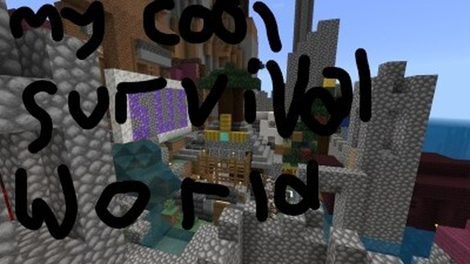 My Cool Survival Map Minecraft Map