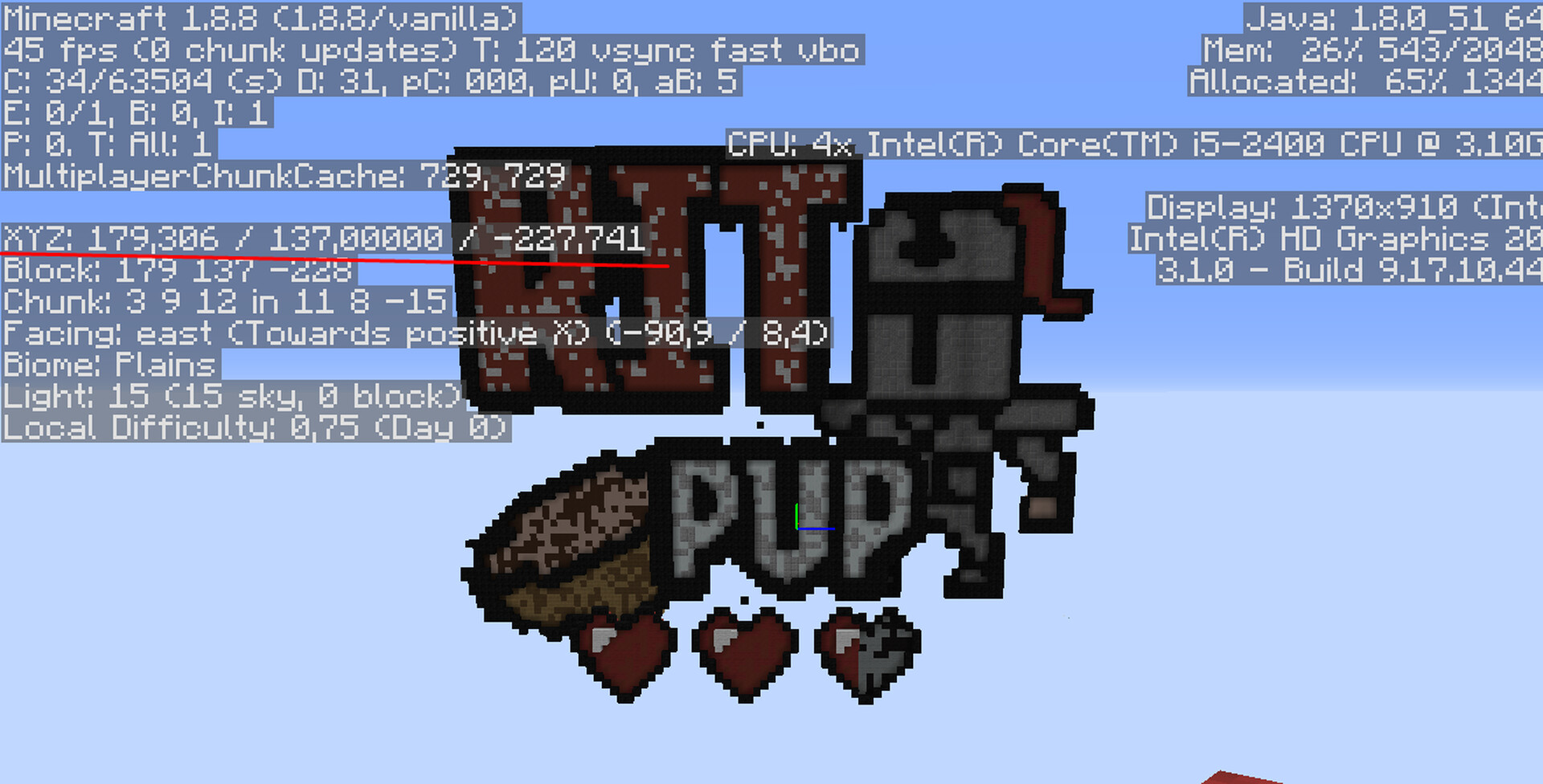 Kitpvp, board, logo, minigames Minecraft Map