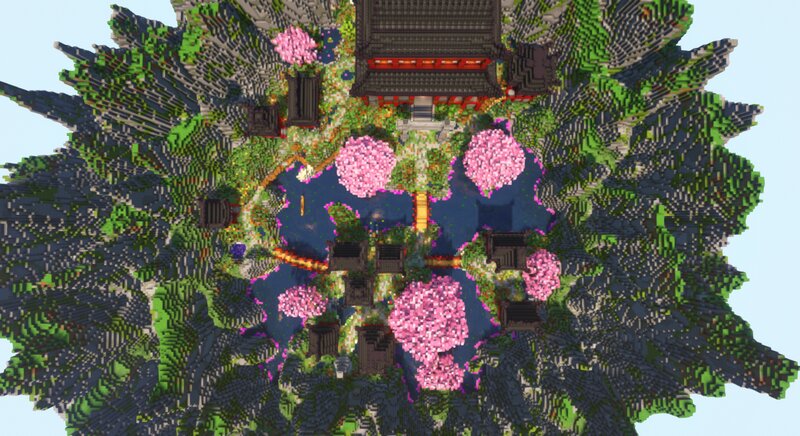 Server Lobby (Oriental Theme) "for Sale" Minecraft Map
