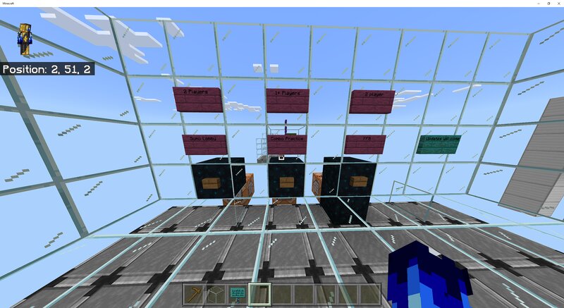 PvP Practice Minecraft Map