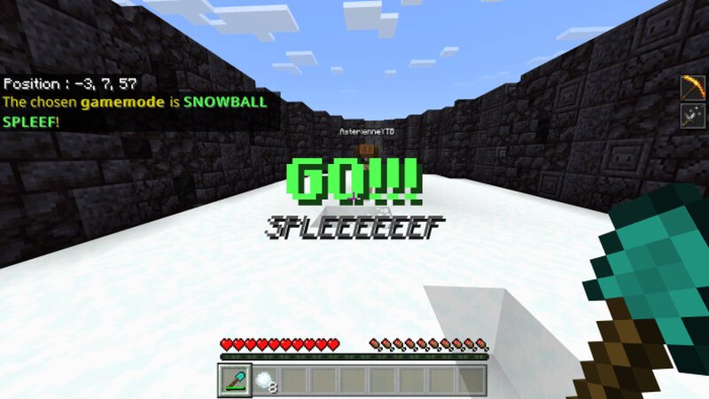 Spleef (MCTEMPLATE) Minecraft Map