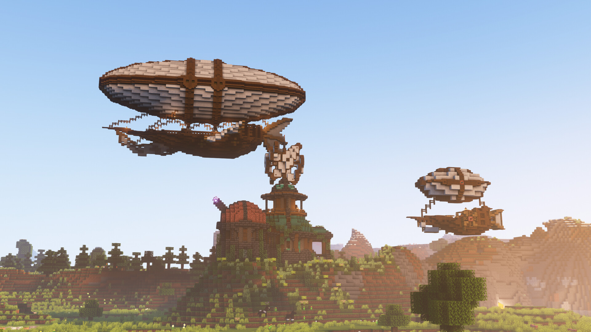 [INTERIOR] Steampunk Fantasy Observatory Minecraft Map