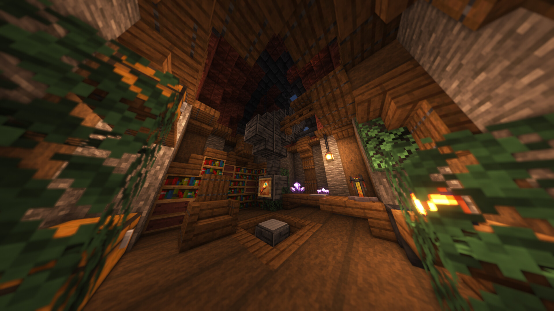 [INTERIOR] Steampunk Fantasy Observatory Minecraft Map