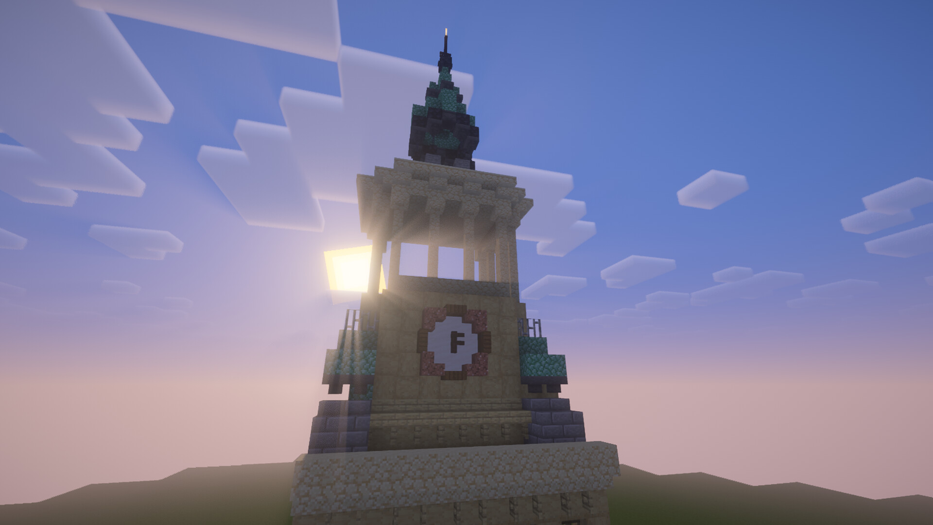 Stalin's high-rise in Voronezh Minecraft Map