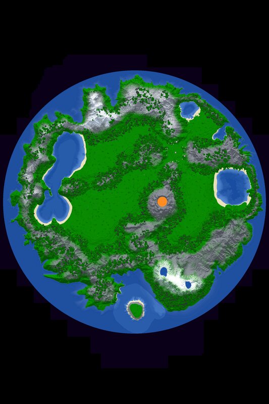 Beginners Isle - Custom Map Minecraft Map
