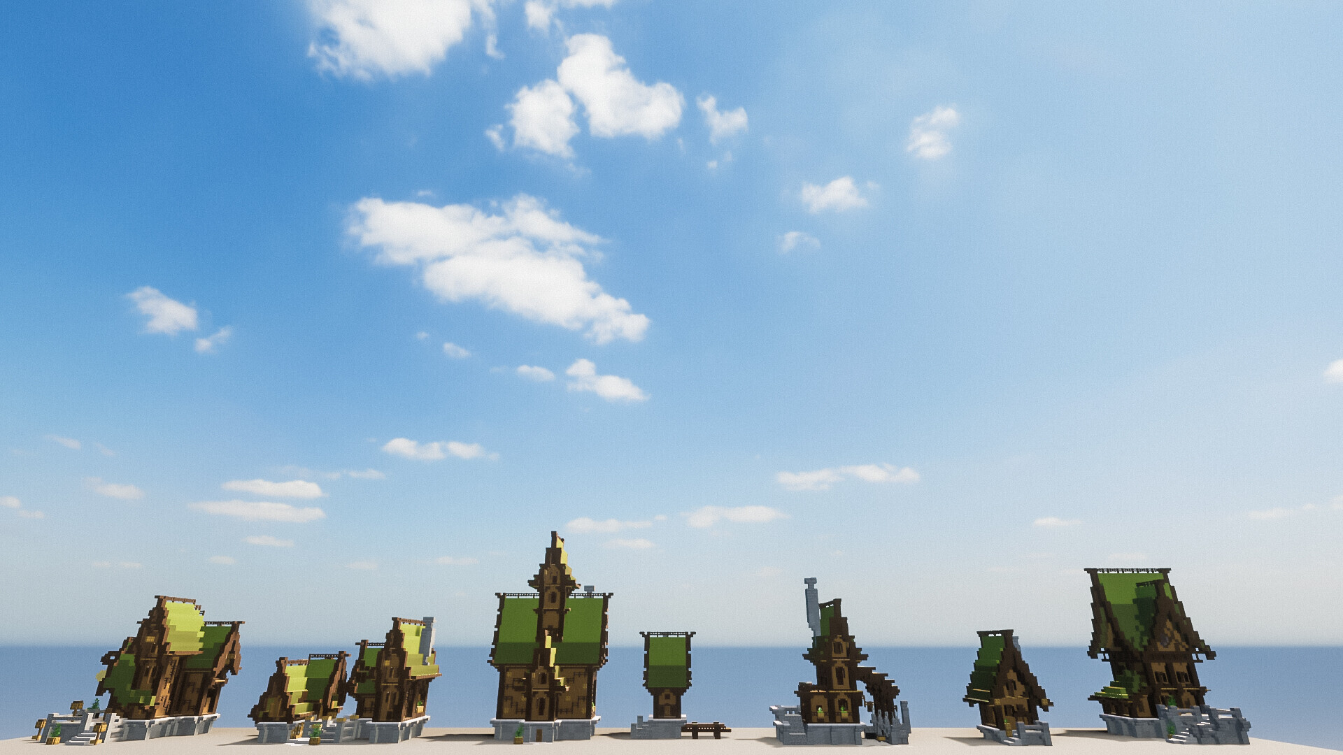 House Bundle (Green) Minecraft Map