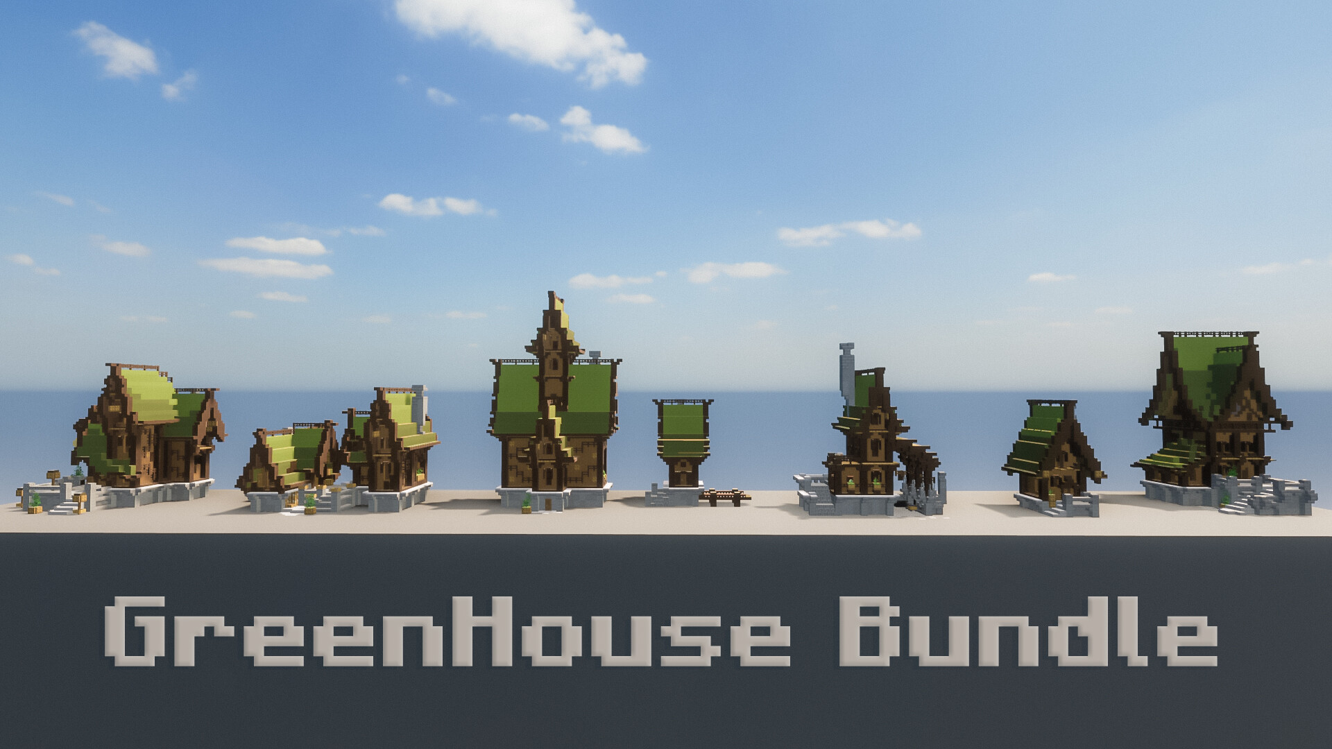 House Bundle (Green) Minecraft Map