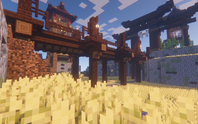 Twin Torii Island |+| ツイン鳥居 | 1.18.+ Minecraft Map