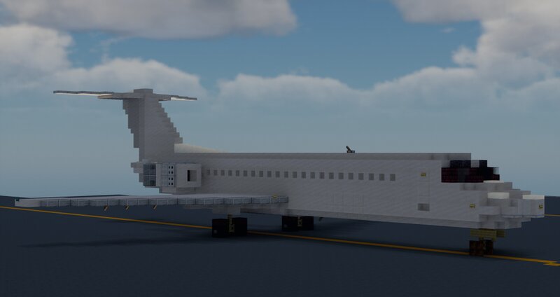McDonnell Douglas DC-9 Minecraft Map