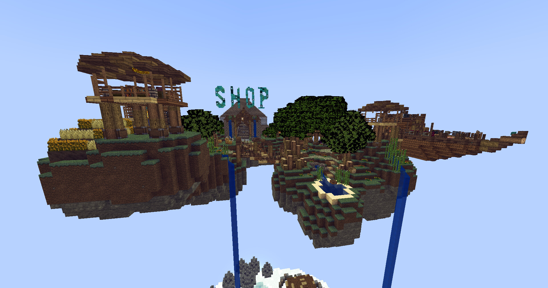 Essential+ Skyblock Spawn Minecraft Map