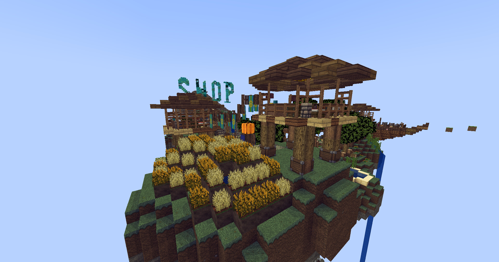 Essential+ Skyblock Spawn Minecraft Map