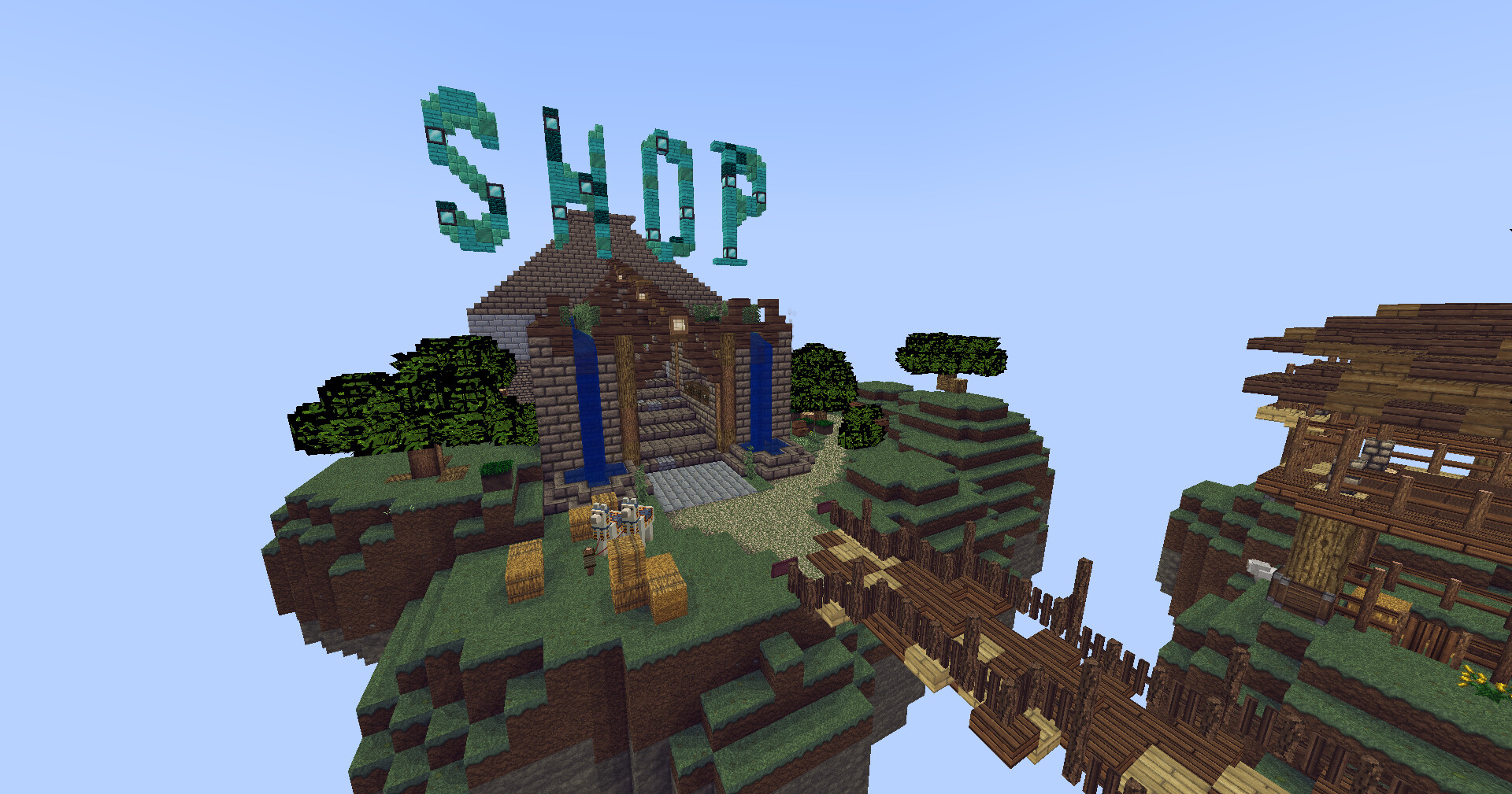 Essential+ Skyblock Spawn Minecraft Map