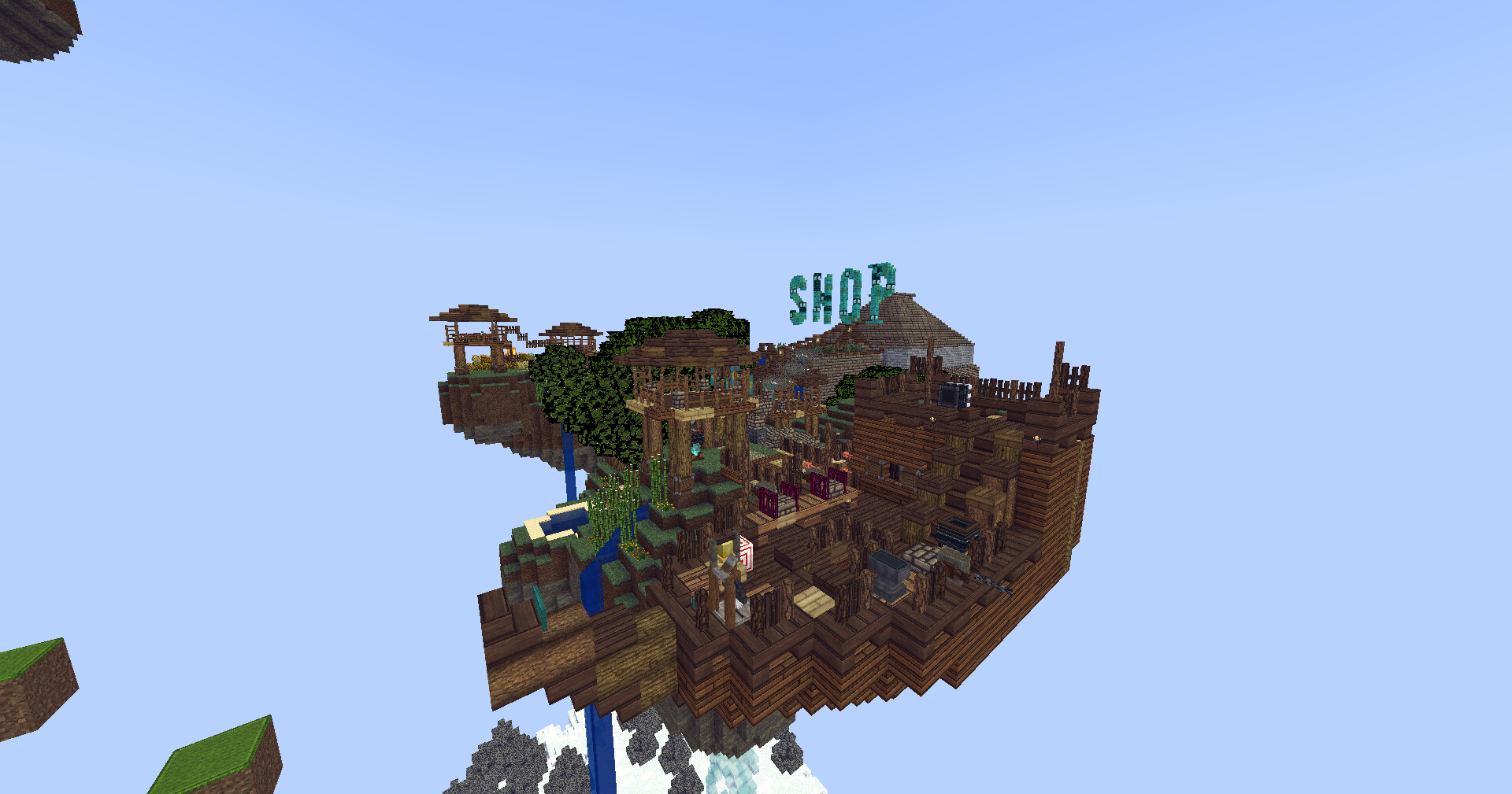 Essential+ Skyblock Spawn Minecraft Map