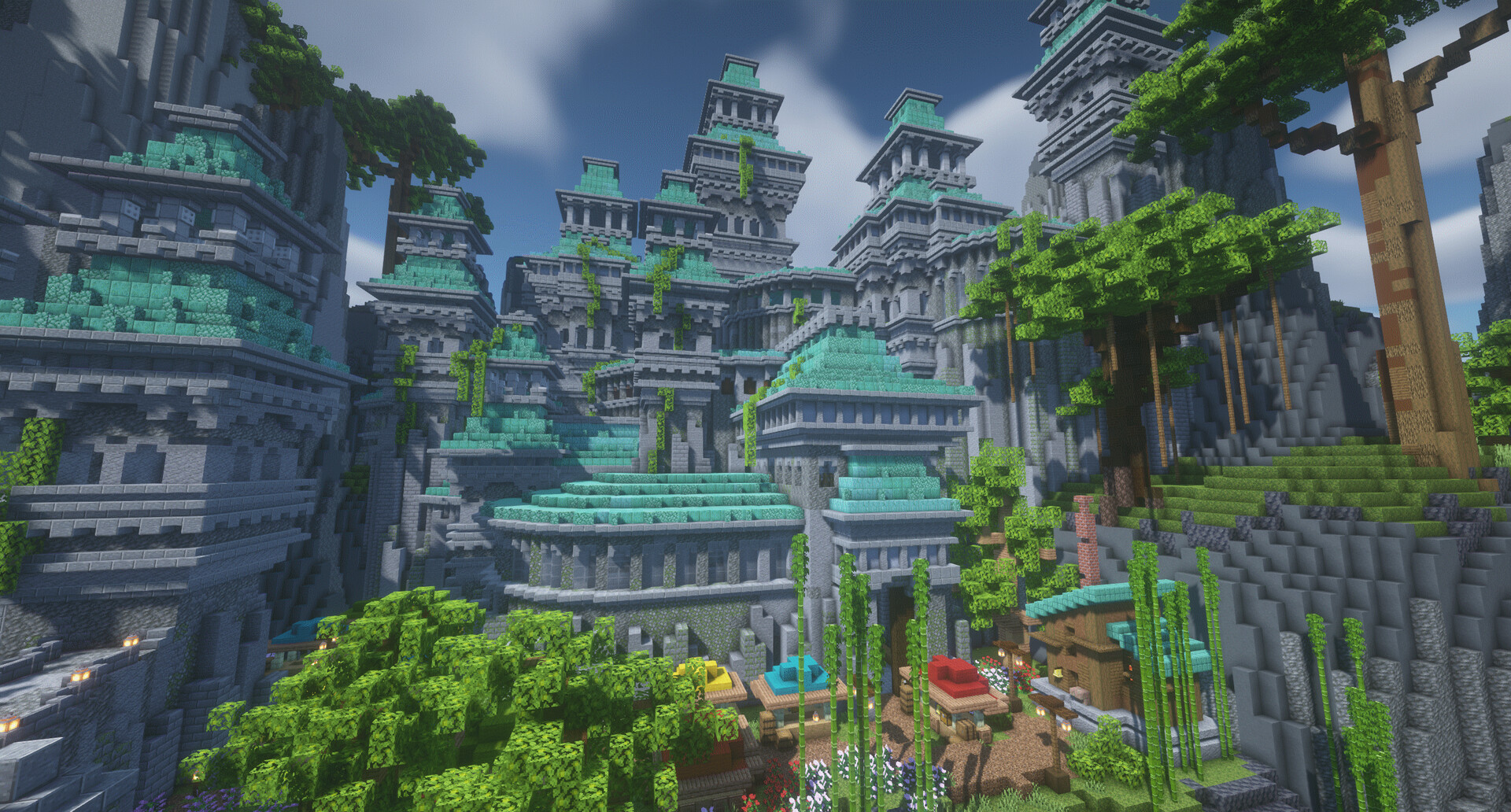 Aztec Skyblock Lobby (Download) Minecraft Map