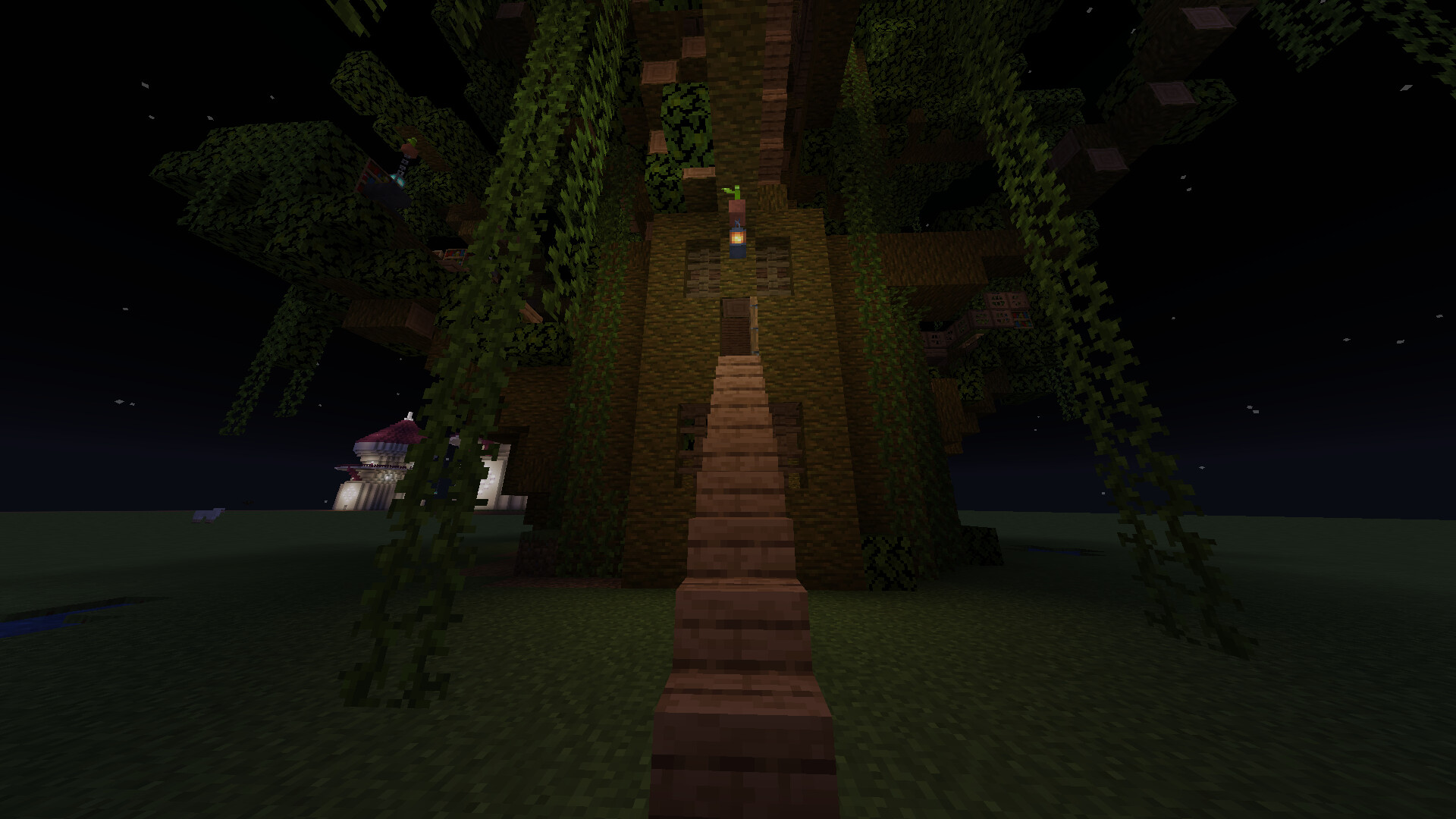 Druid jungle tree house Minecraft Map
