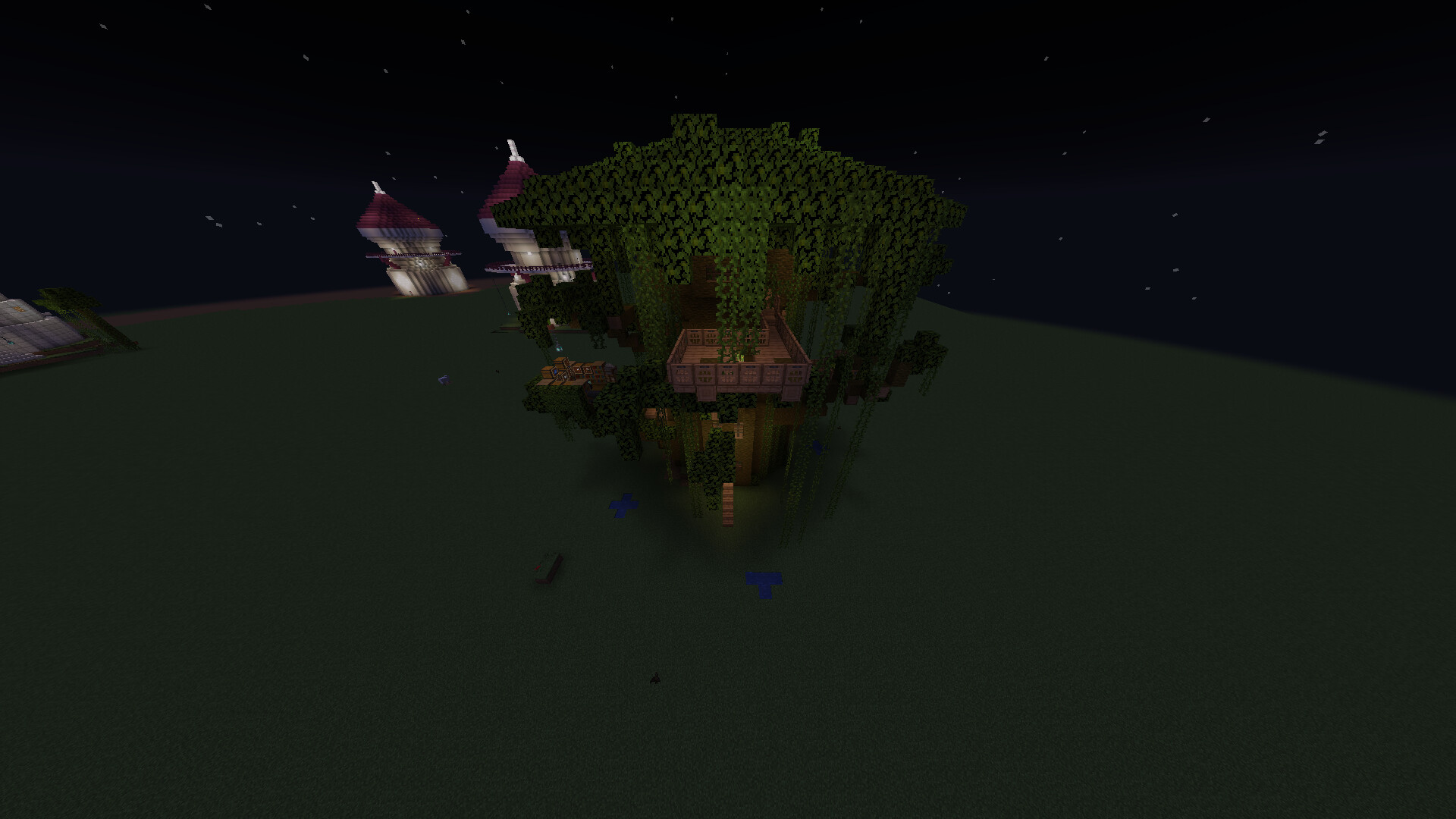 Druid jungle tree house Minecraft Map