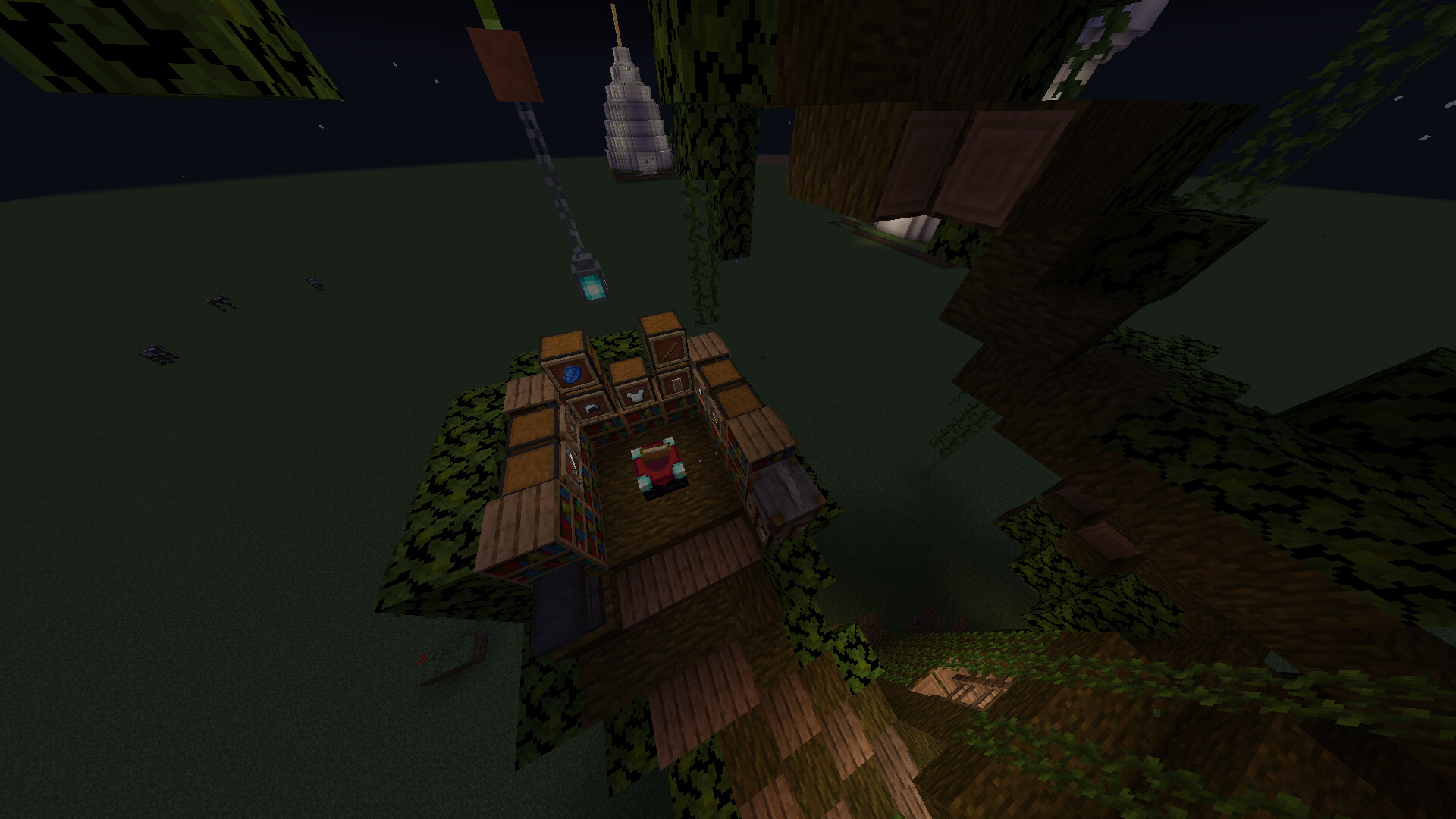 Druid jungle tree house Minecraft Map