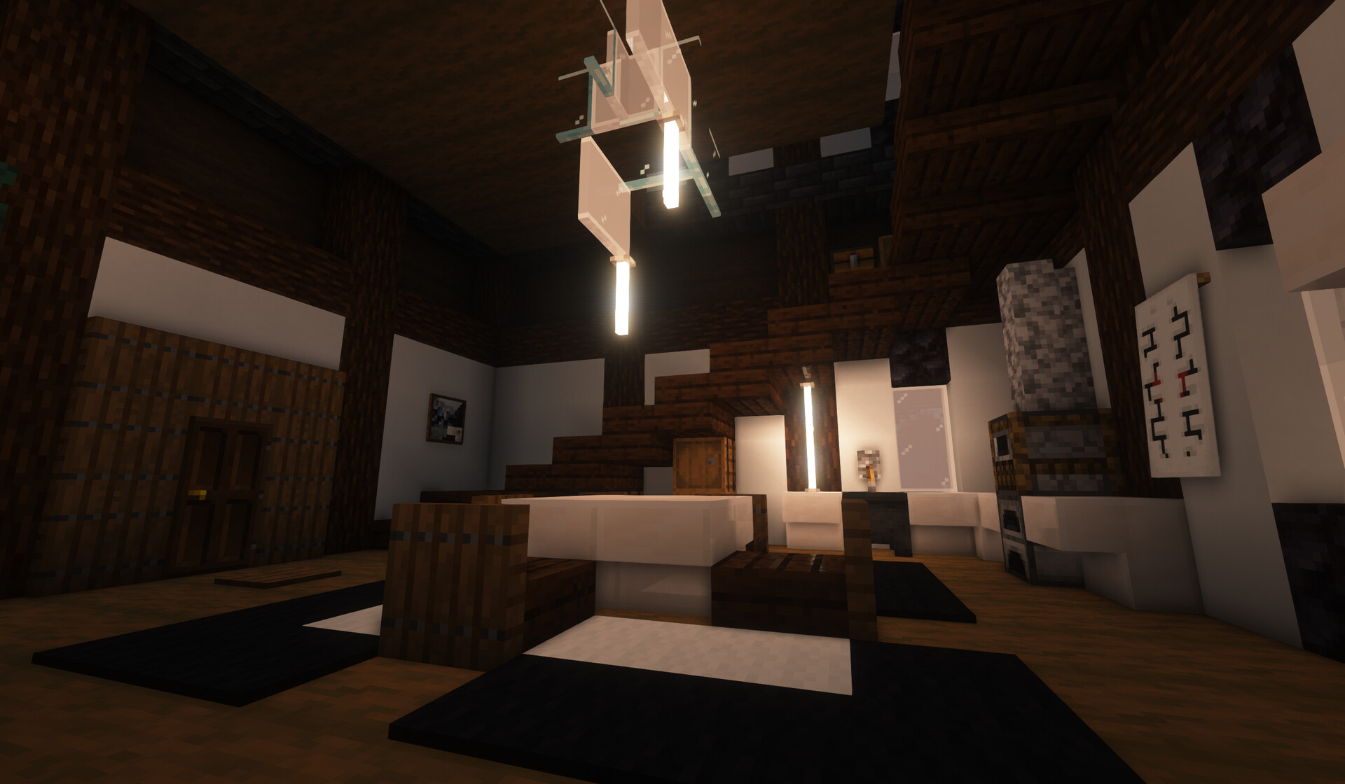 Japanese Mountain Home Minecraft Map