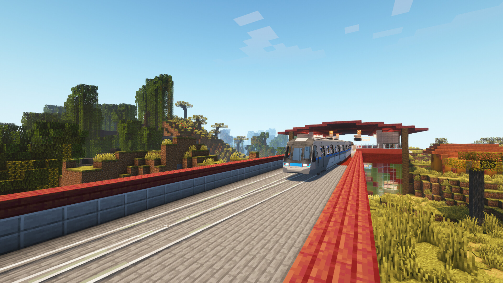 Origin Railway: Light Division Minecraft Map