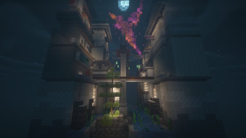 Steampunk 35x35 block city Minecraft Map