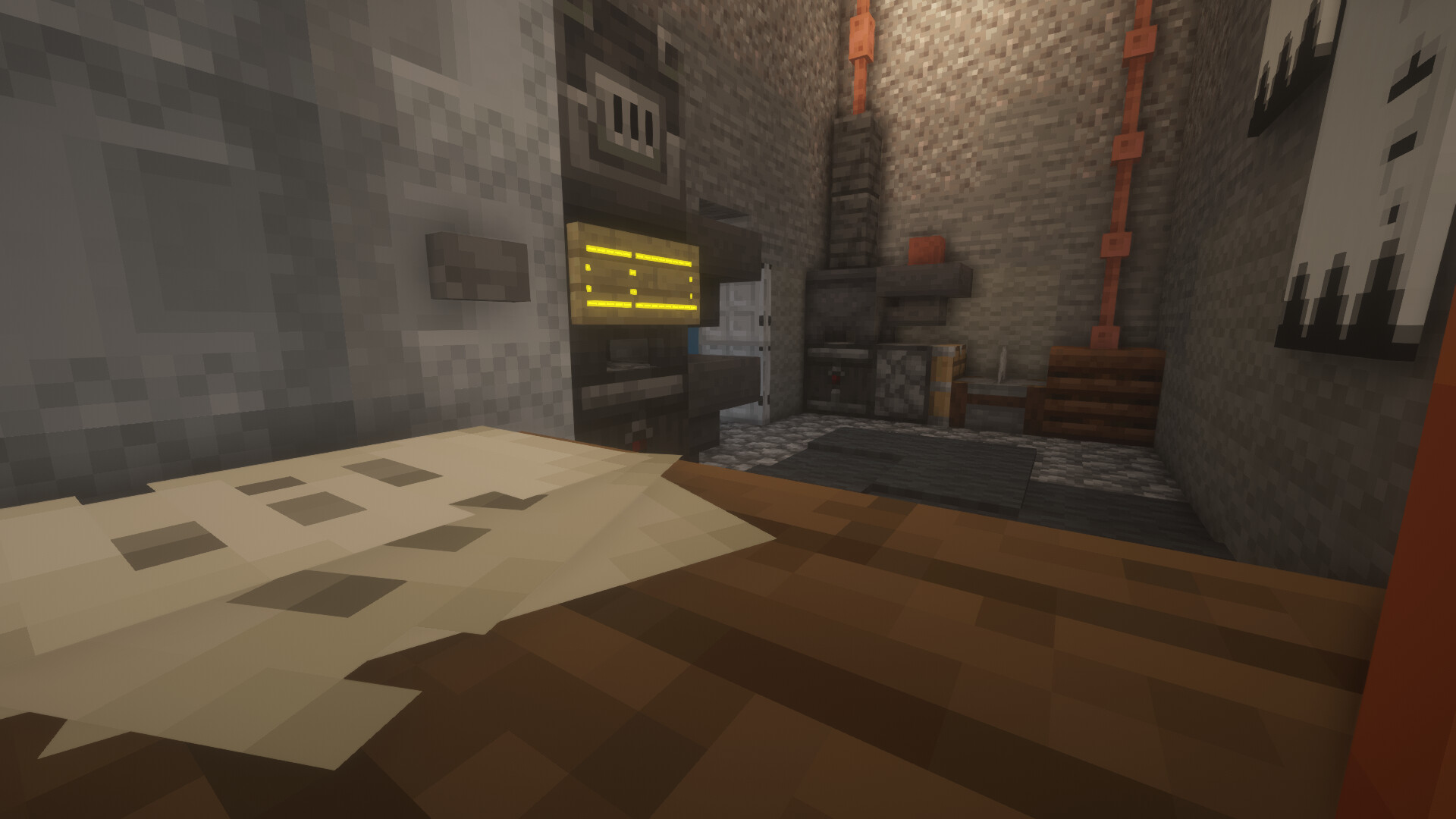 Steampunk 35x35 block city Minecraft Map