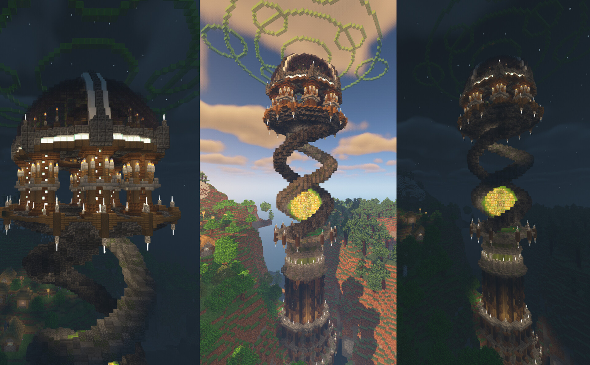 Helix Tower (with schematic) Minecraft Map