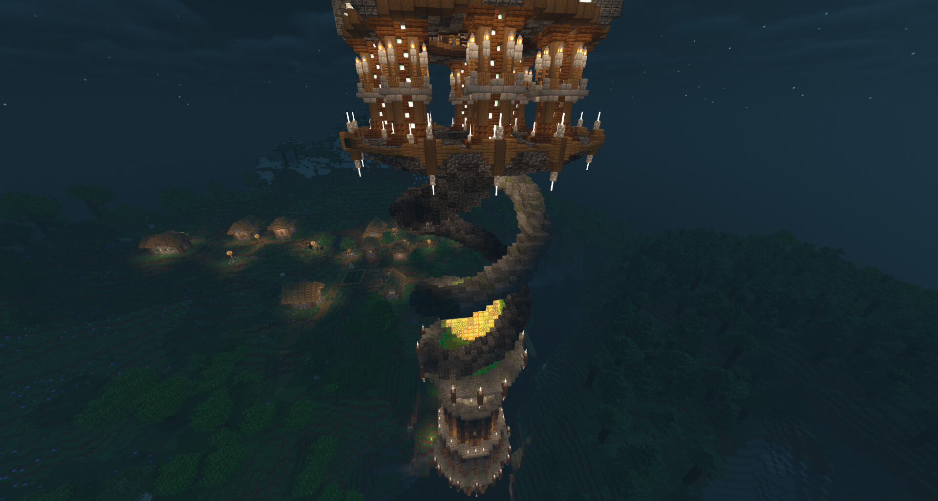 Helix Tower (with schematic) Minecraft Map