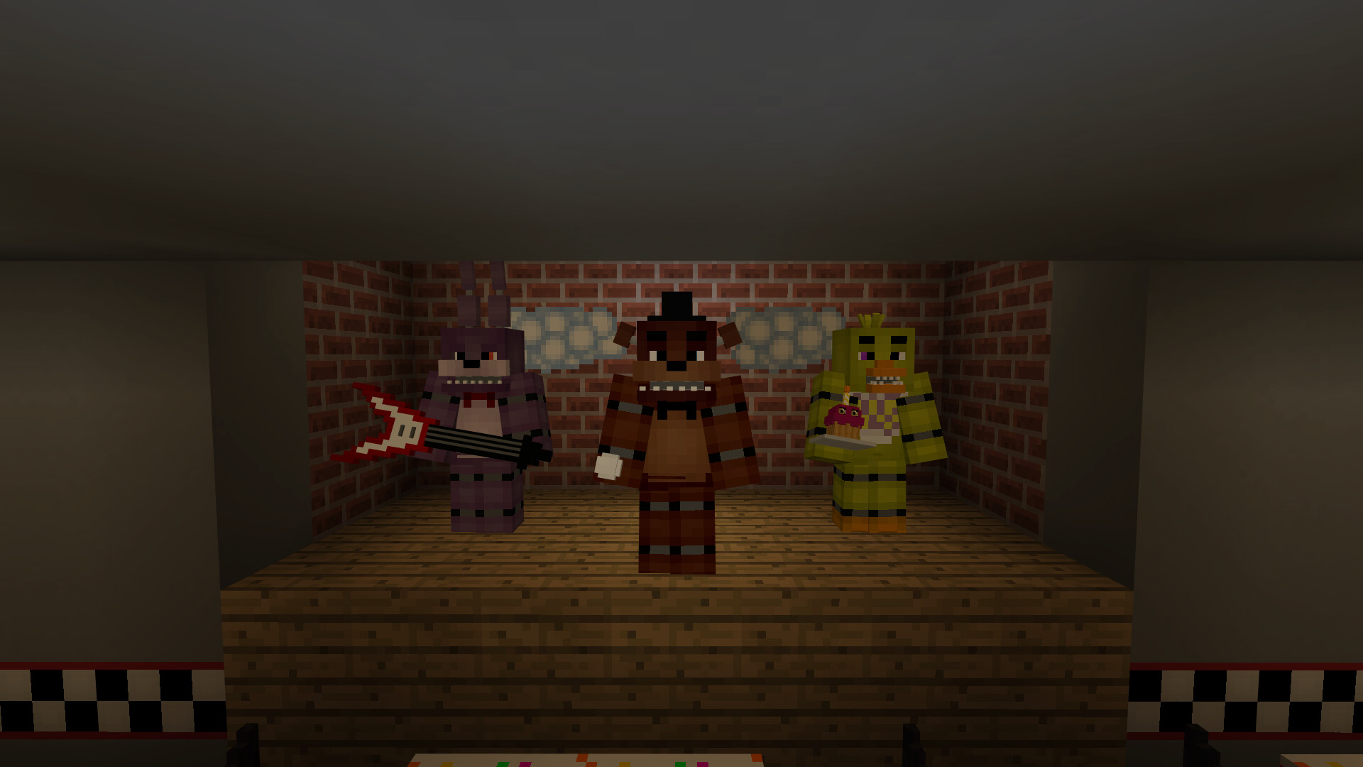 Five Night's At Freddy's 1 Map Bedrock Minecraft Map