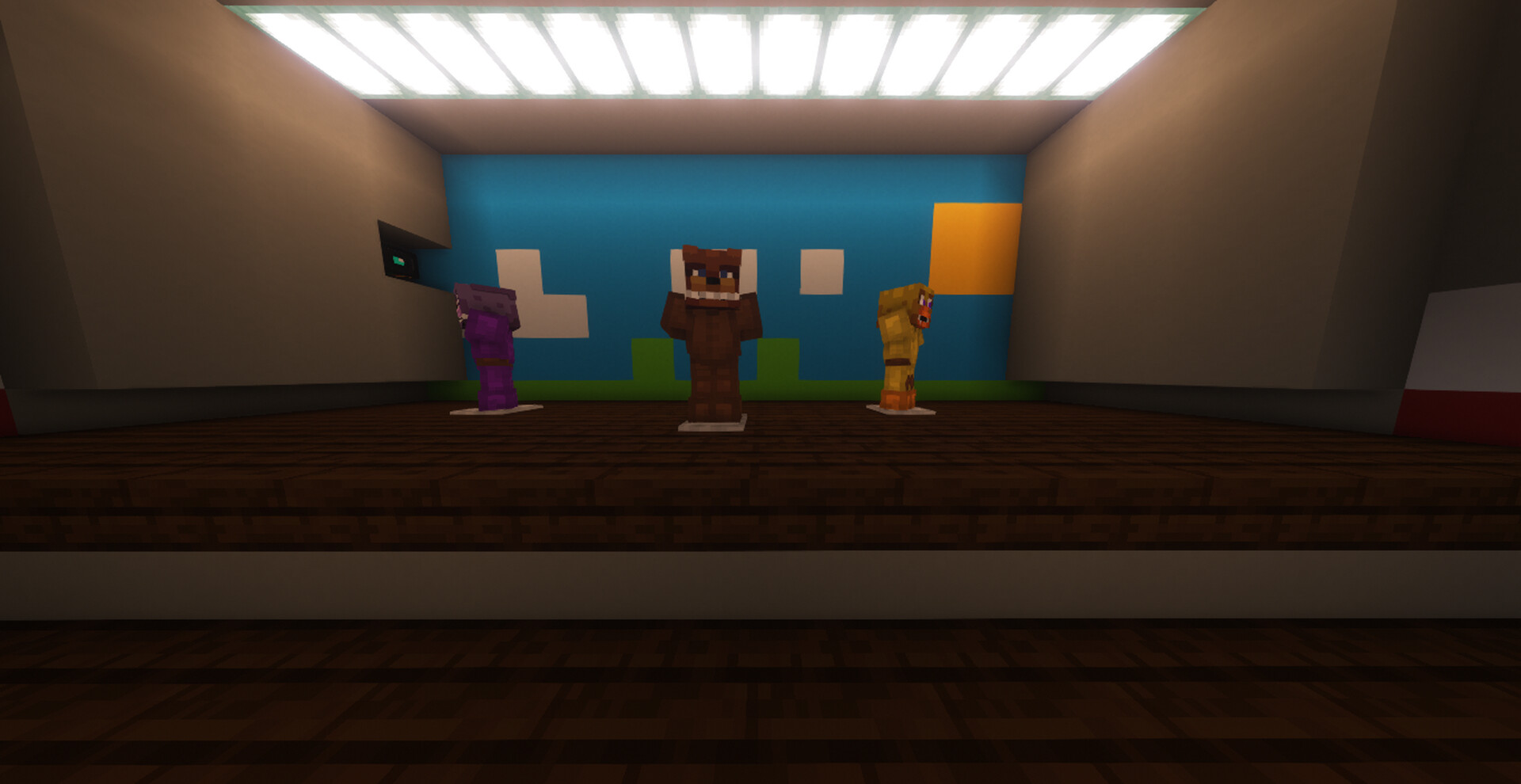 Freddy Fazbear Pizza 1988 FNAF 1 Minecraft Map