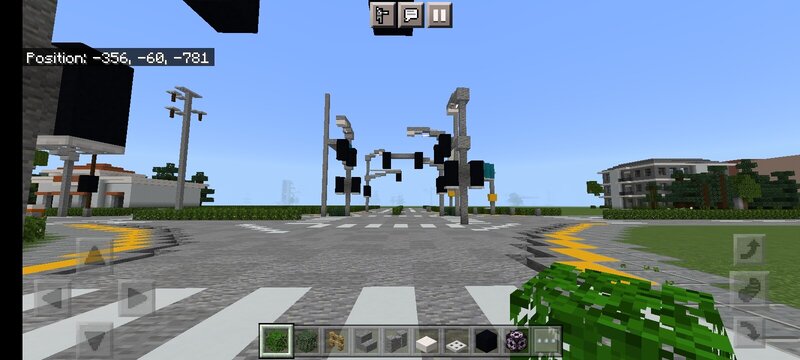 4/way/intersection/Lakewood Rd/Greenville Minecraft Map
