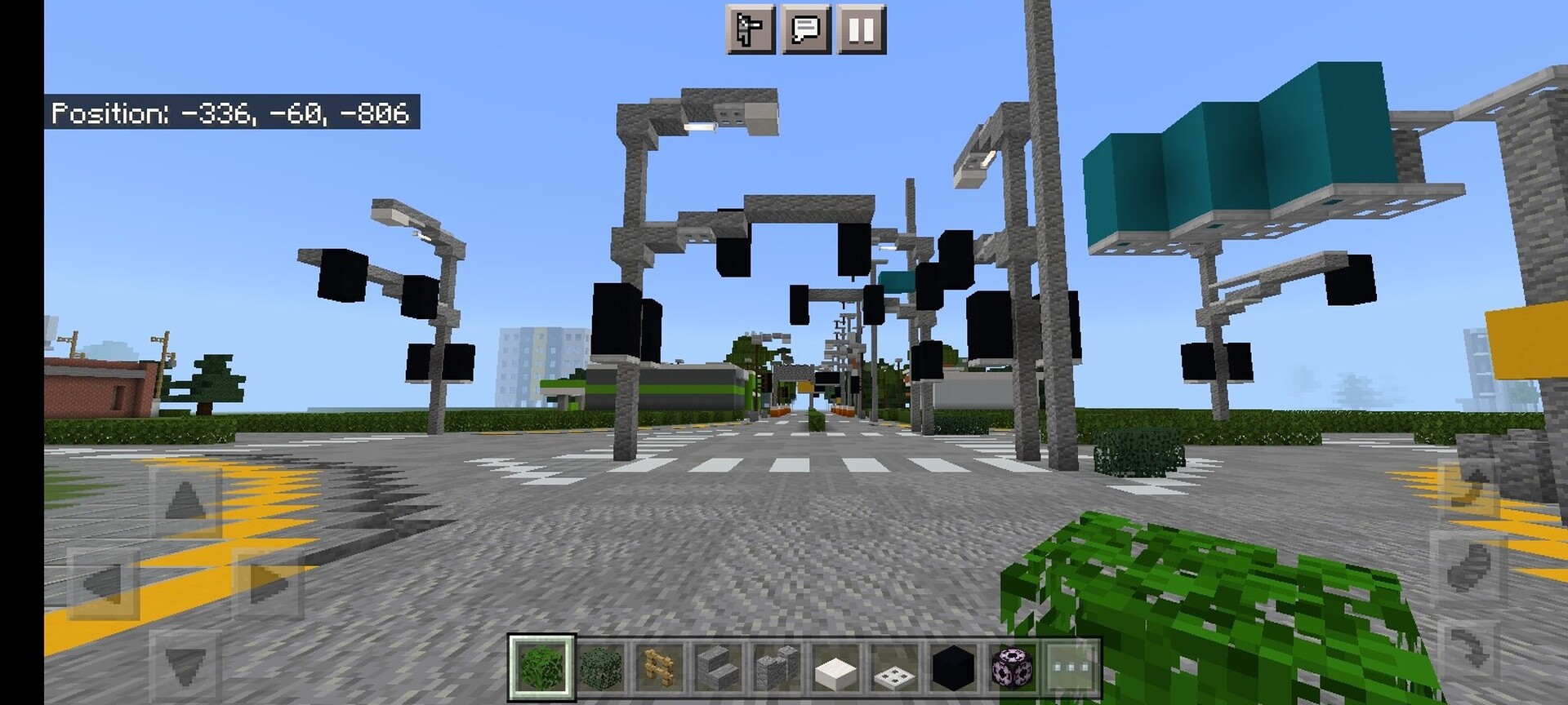 4/way/intersection/Lakewood Rd/Greenville Minecraft Map