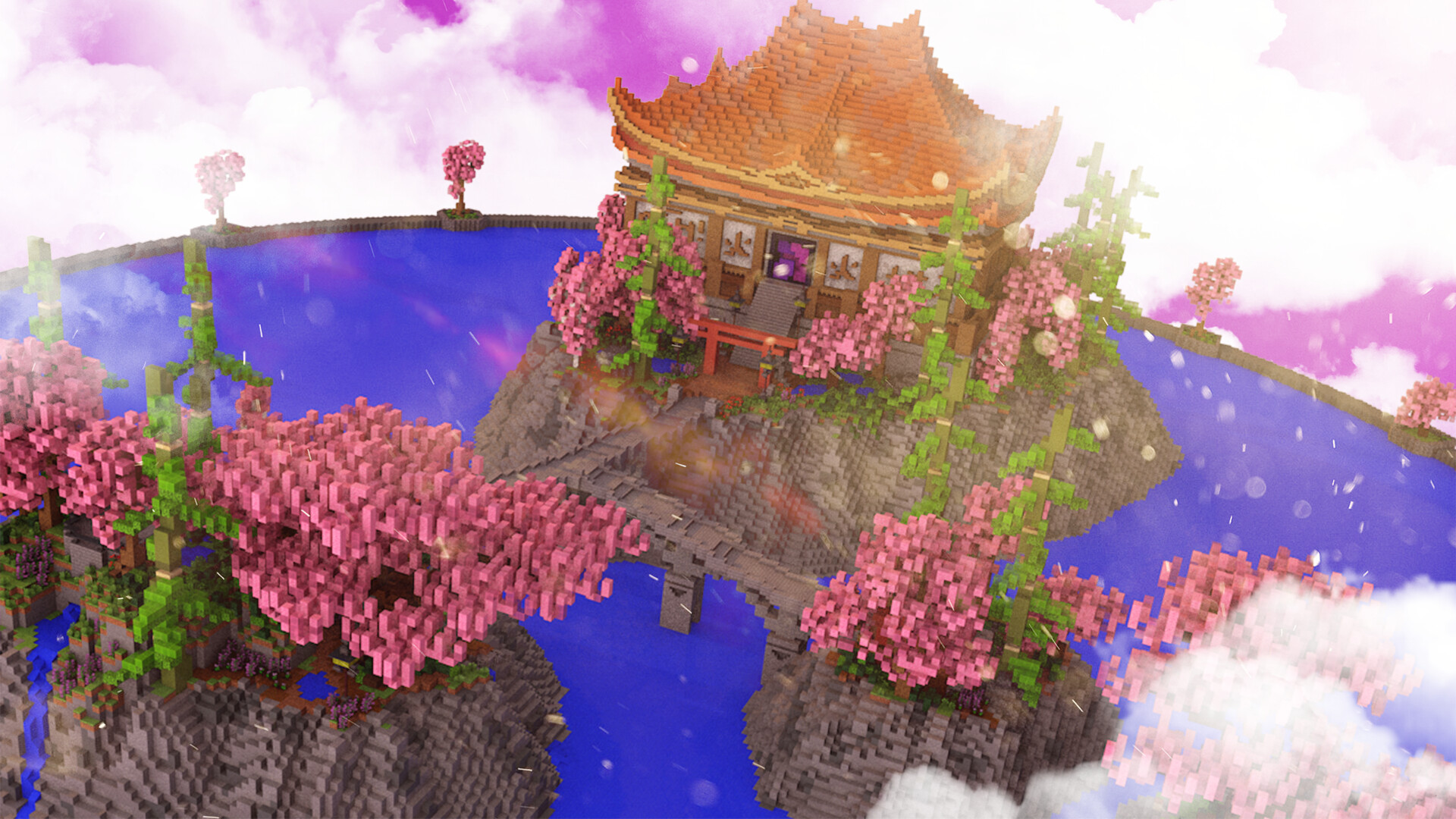 Sakura Lobby Minecraft Map