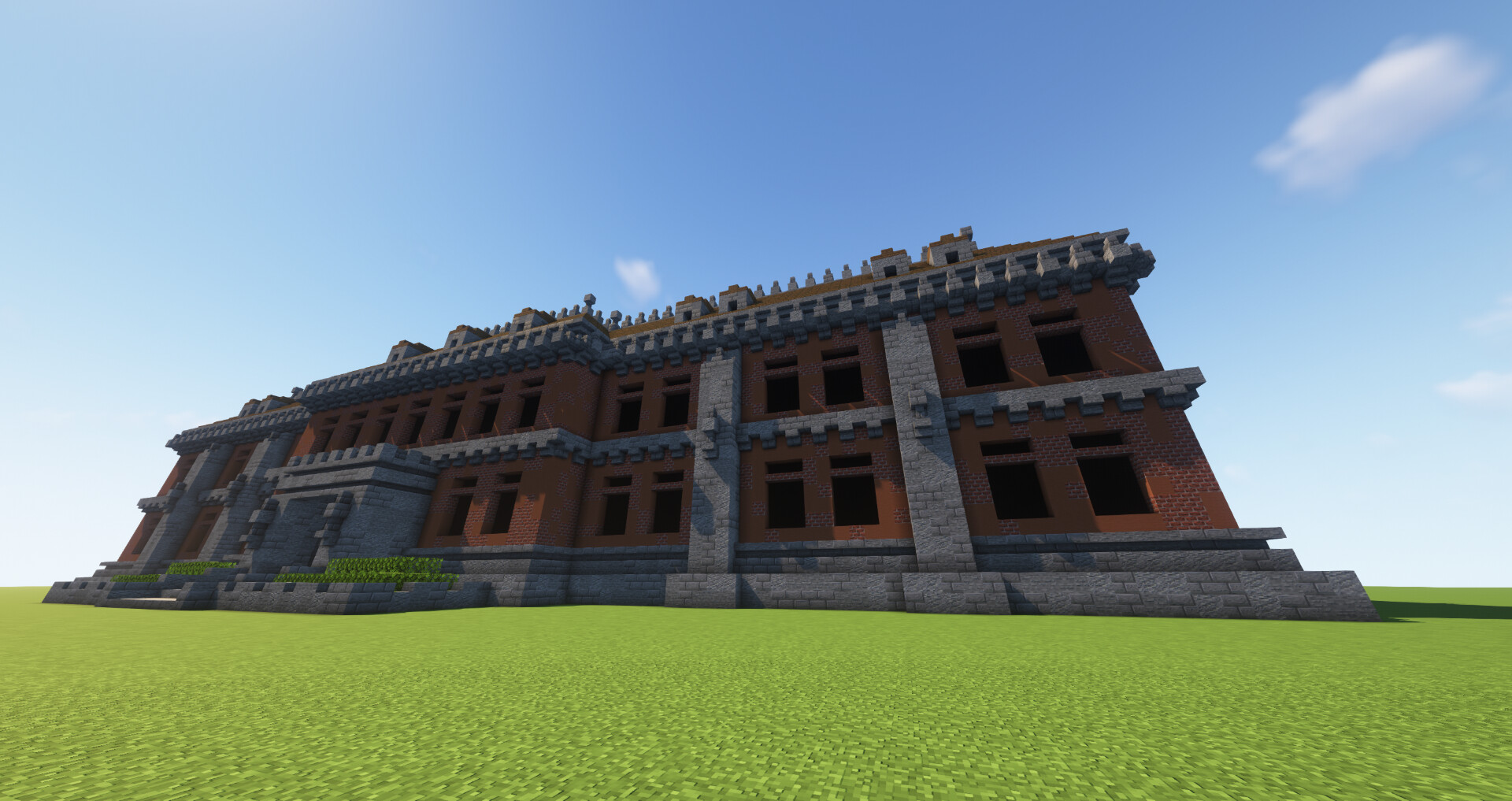 School Hall Minecraft Map