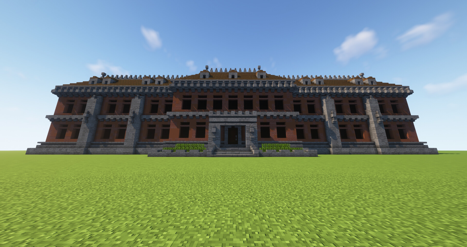 School Hall Minecraft Map