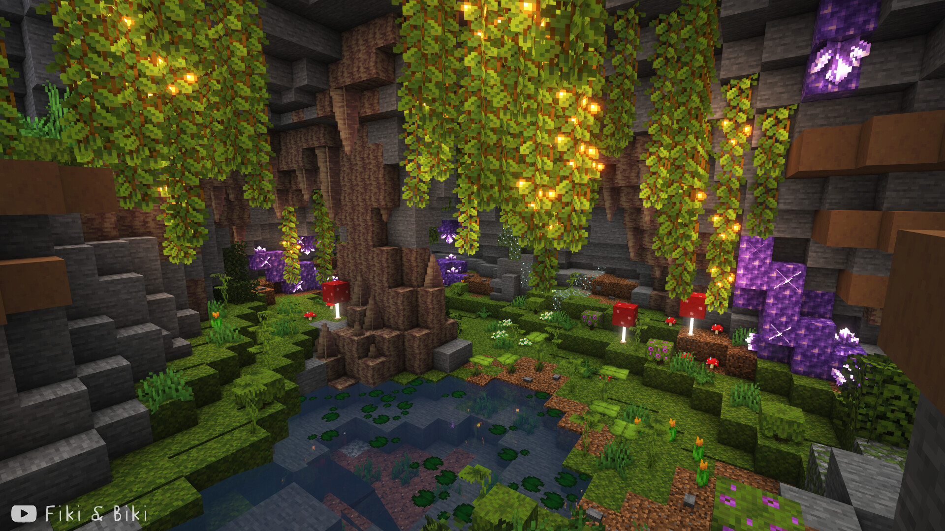 Fairy Crystal Cave Minecraft Map