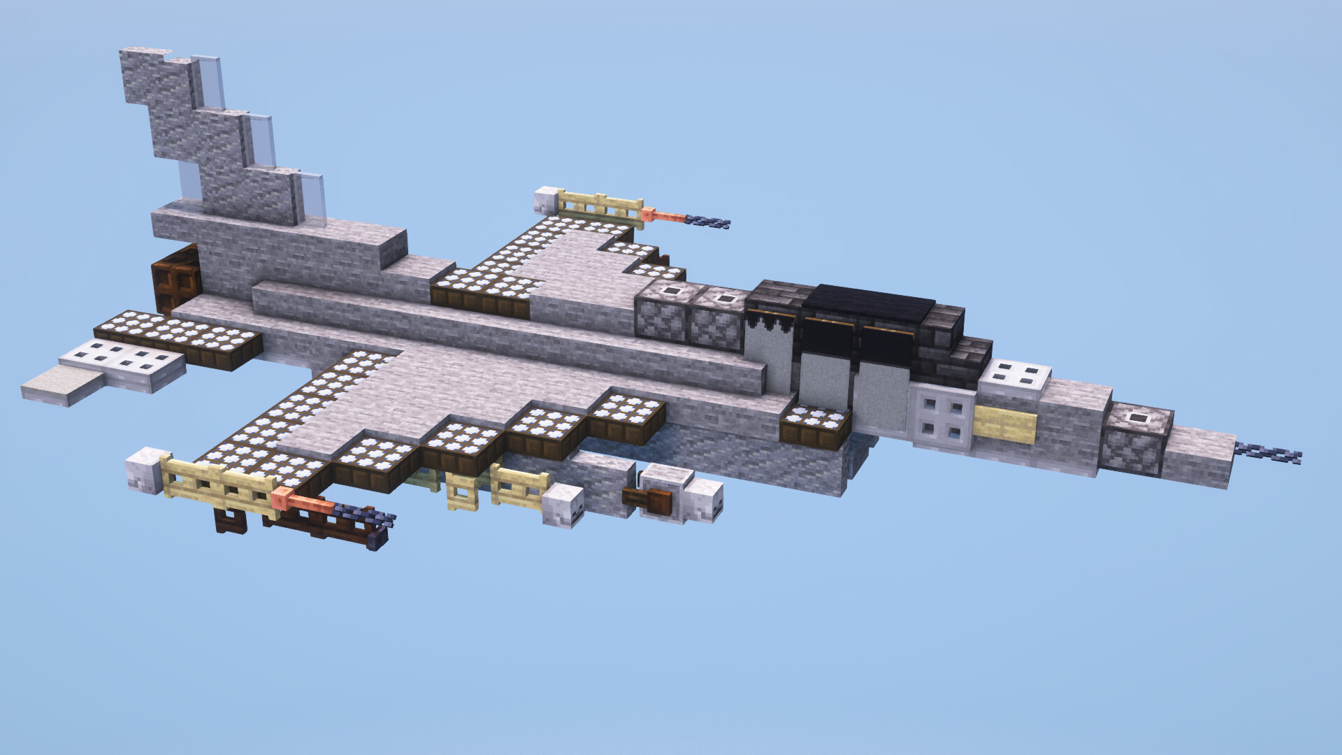 General Dynamics F-16 Fighting Falcon Minecraft Map