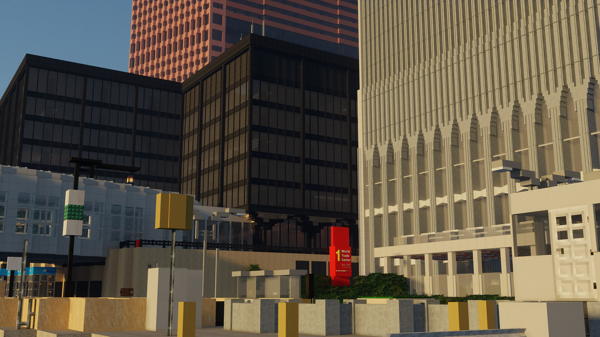 World Trade Center 2001 (1:1 Scale) Minecraft Map