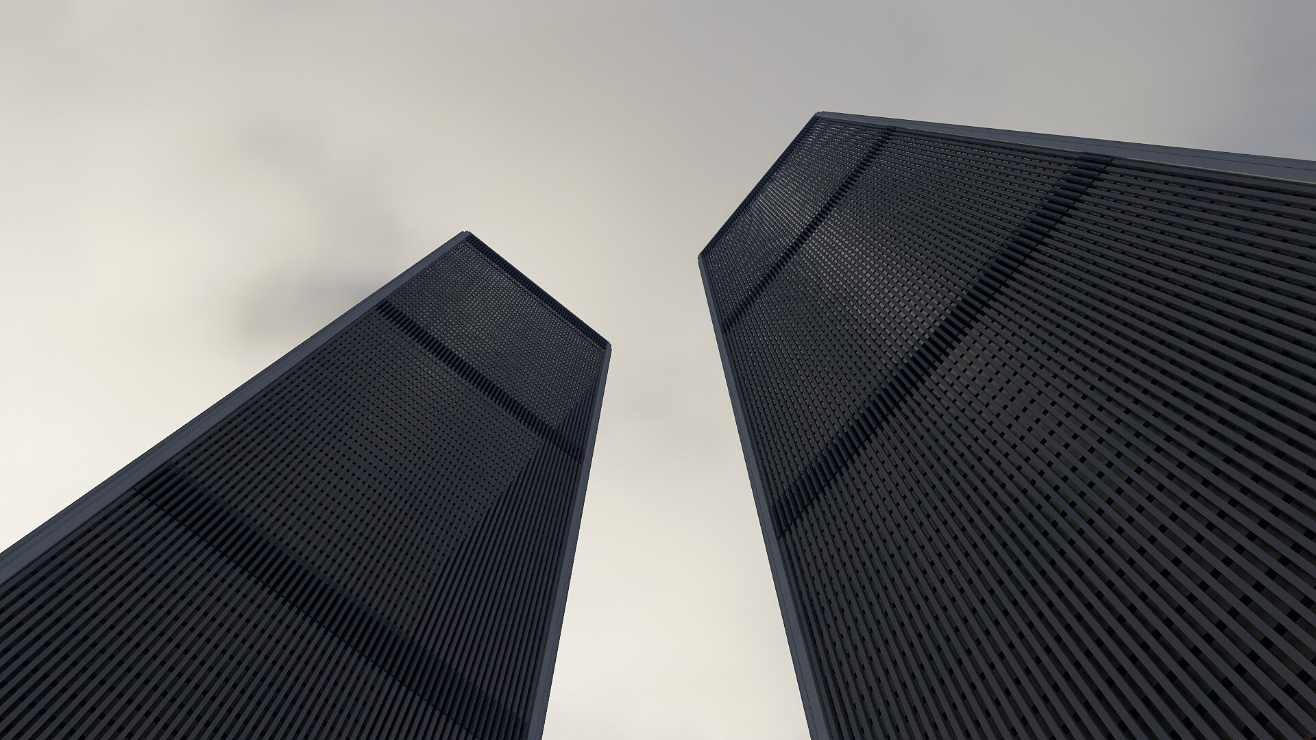 World Trade Center 2001 (1:1 Scale) Minecraft Map