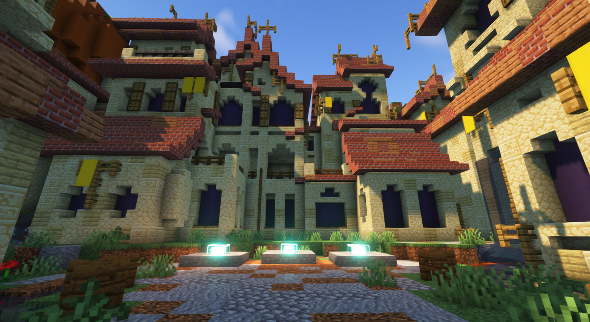 Minecraft Server Lobby (Lobby Hub) Minecraft Map