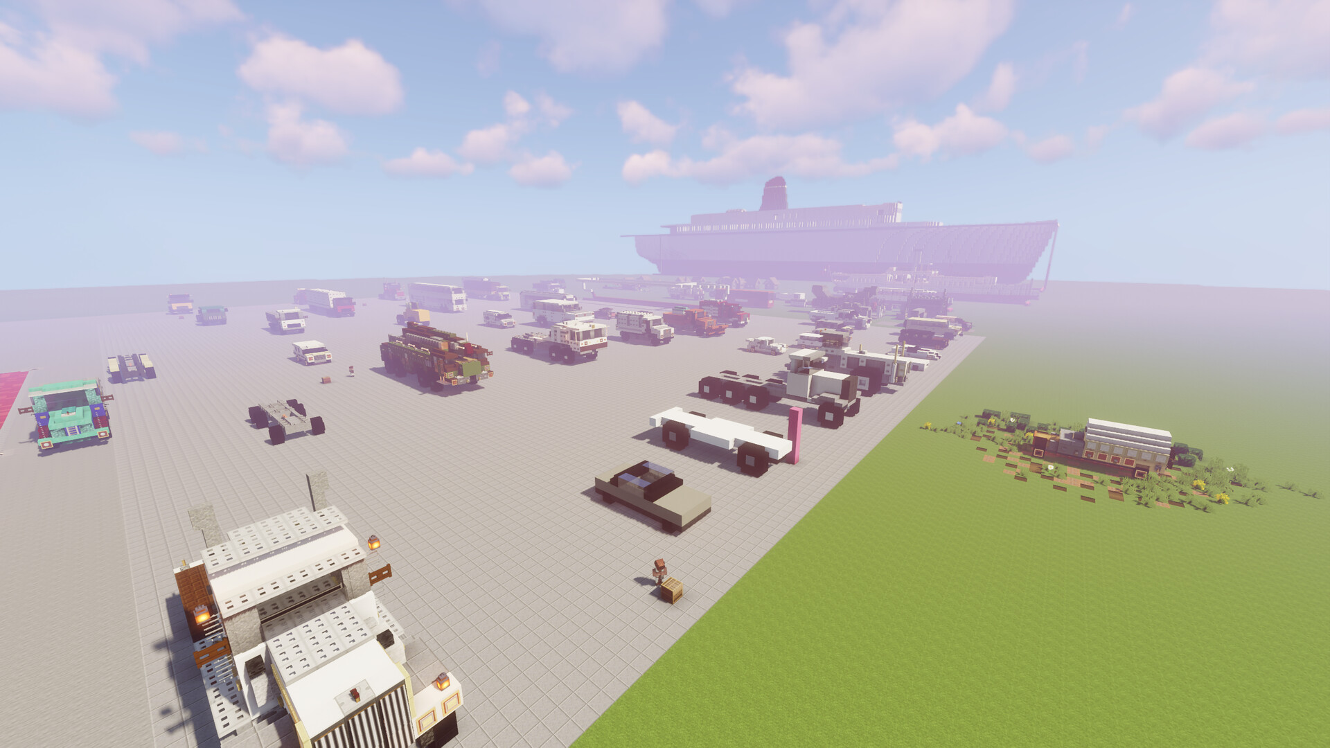 Vehicle World+DOWNLOAD Minecraft Map