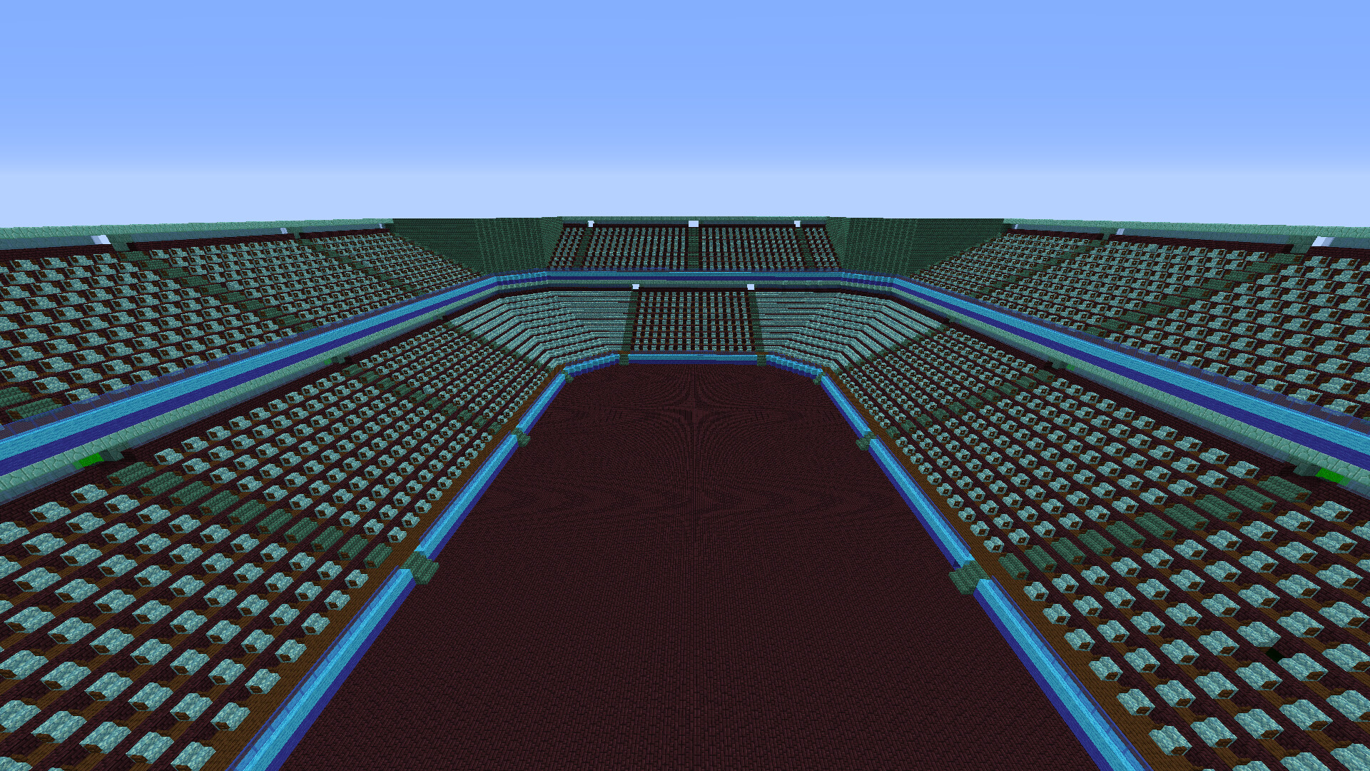 Indoor Arena - Glass Arena (Finish) Minecraft Map