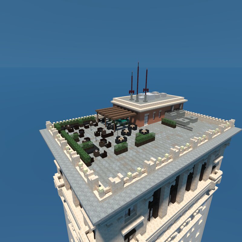 Neoclassical Highrise Building | Capitol Minecraft Map