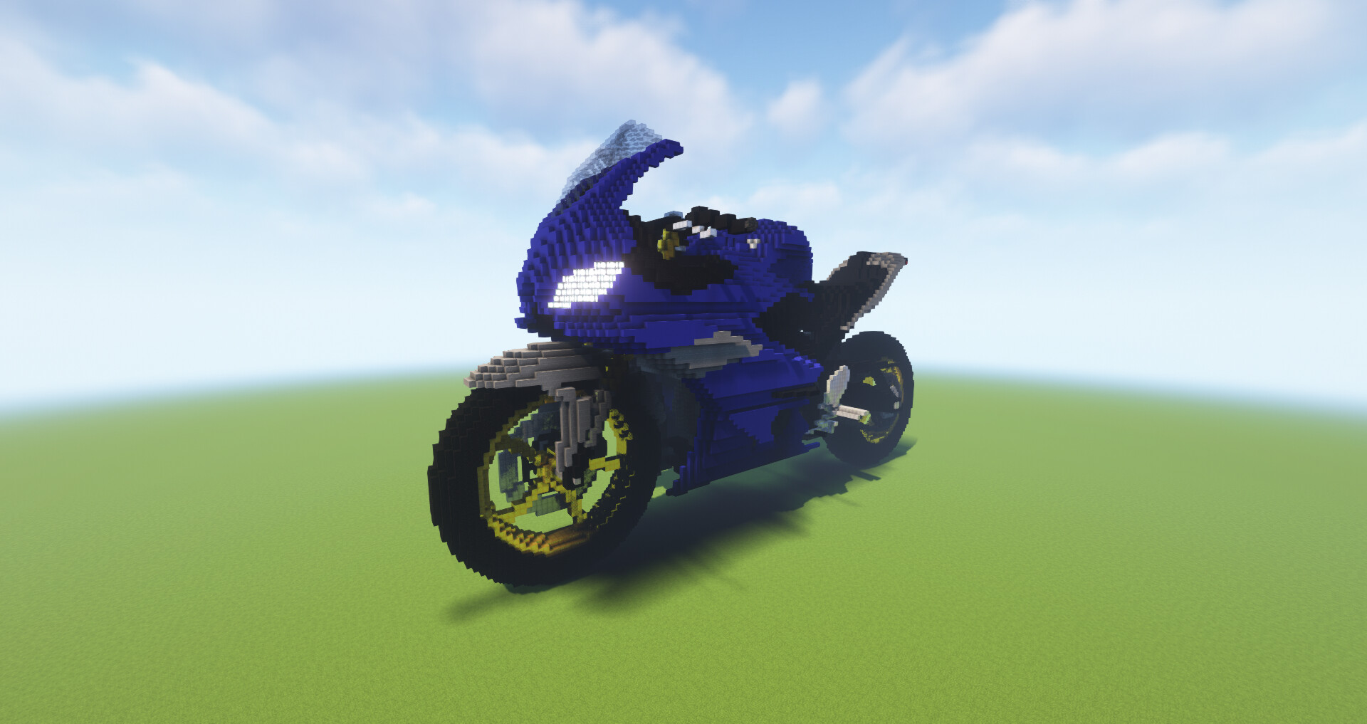 2019 Yamaha R3 motorcycle [1.17.1] [Download] Minecraft Map